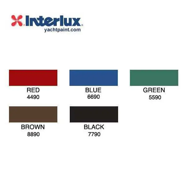 Interlux Boat Paint Color Chart Interlux Fiberglass Bottomkote NT