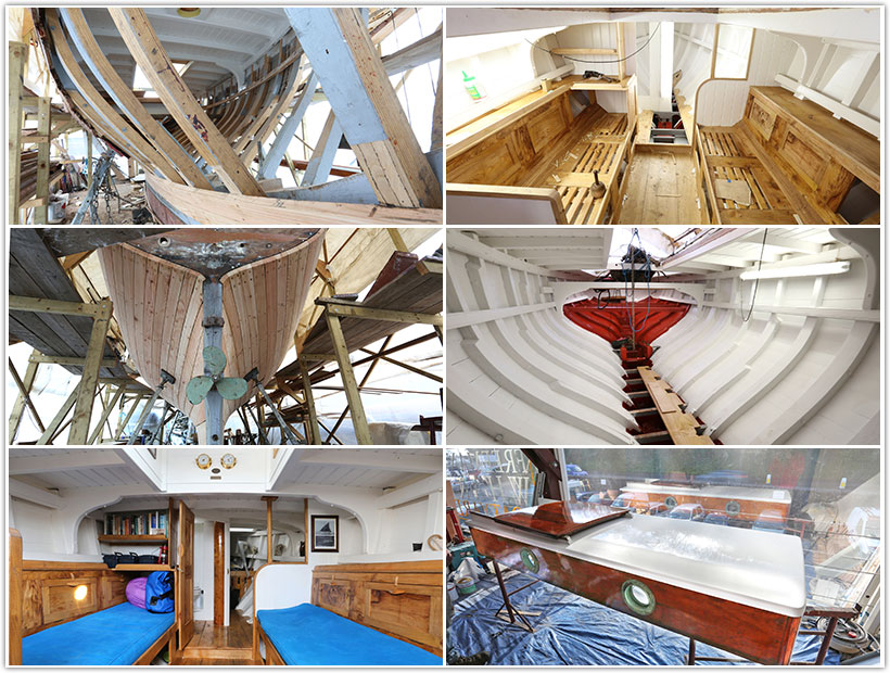 Images of Curlew's restoration